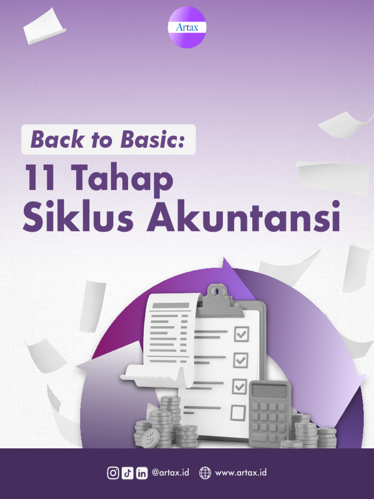 11 Siklus Akuntansi | PDF | Pengelolaan Keuangan & Uang