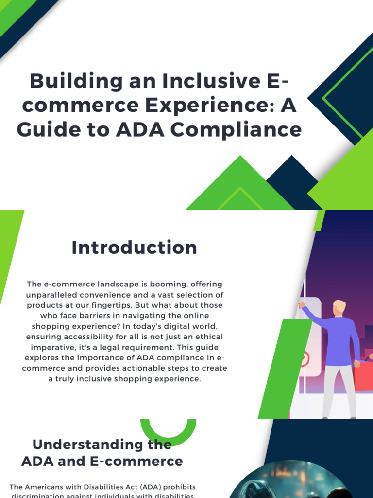 Building An Inclusive E-Commerce Experience A Guide To ADA Compliance | Download Free PDF ...