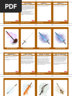 PD2 Runeword Weapon Grid Guide | PDF | Melee Weapons
