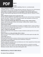 PNP Core Values | PDF | Self-Improvement