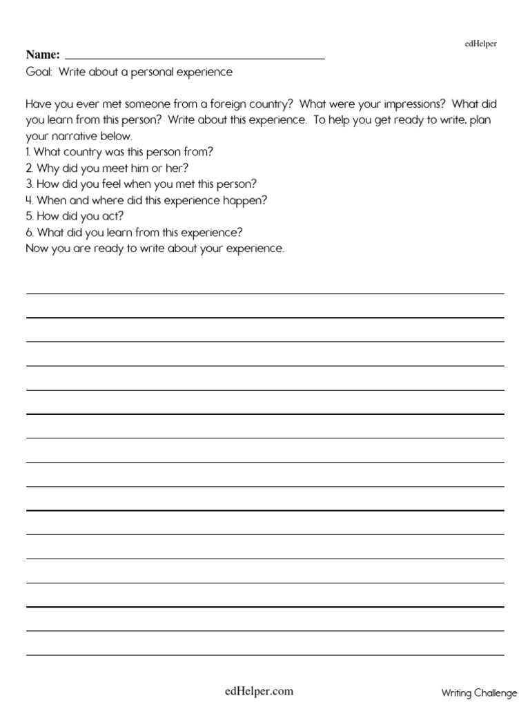 4th-grade-writing-prompts-worksheets | PDF