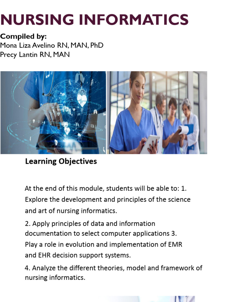 1 nsg informatics_model theories and framework | PDF | Electronic ...