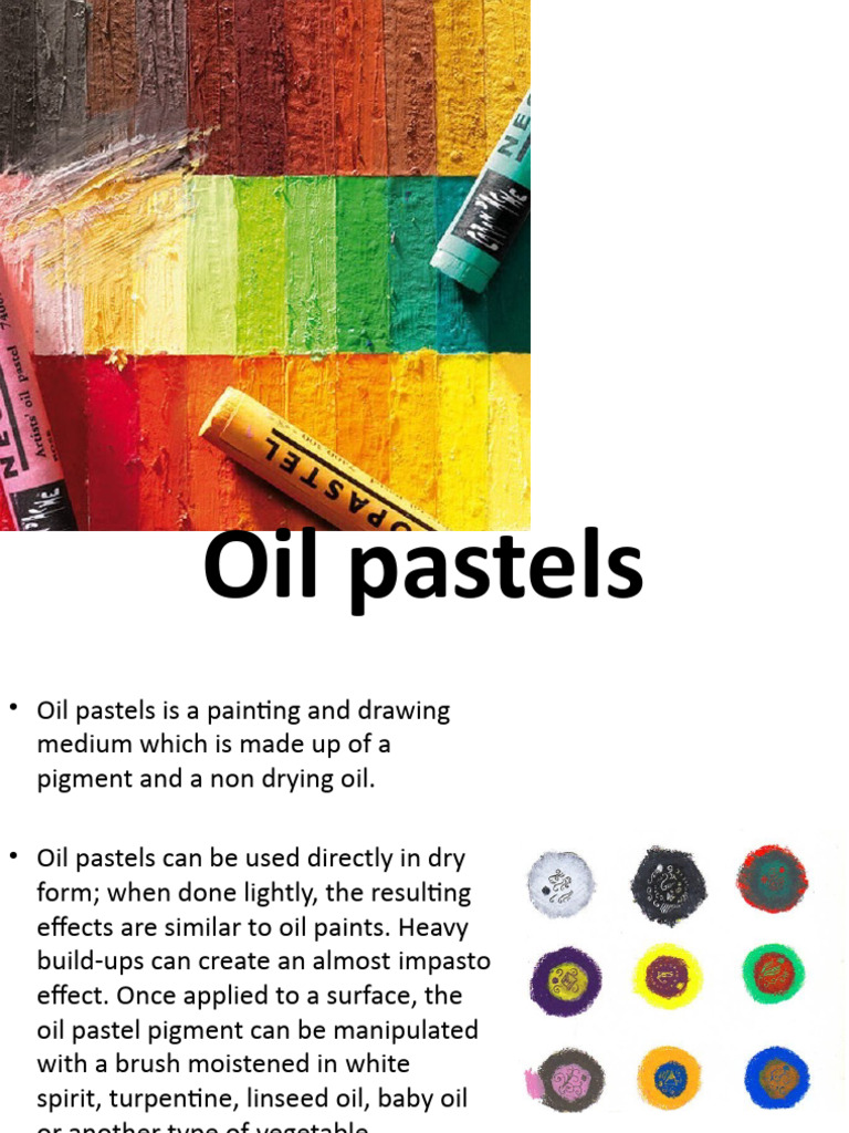 Oil Pastels | PDF | Drawing | Pastel
