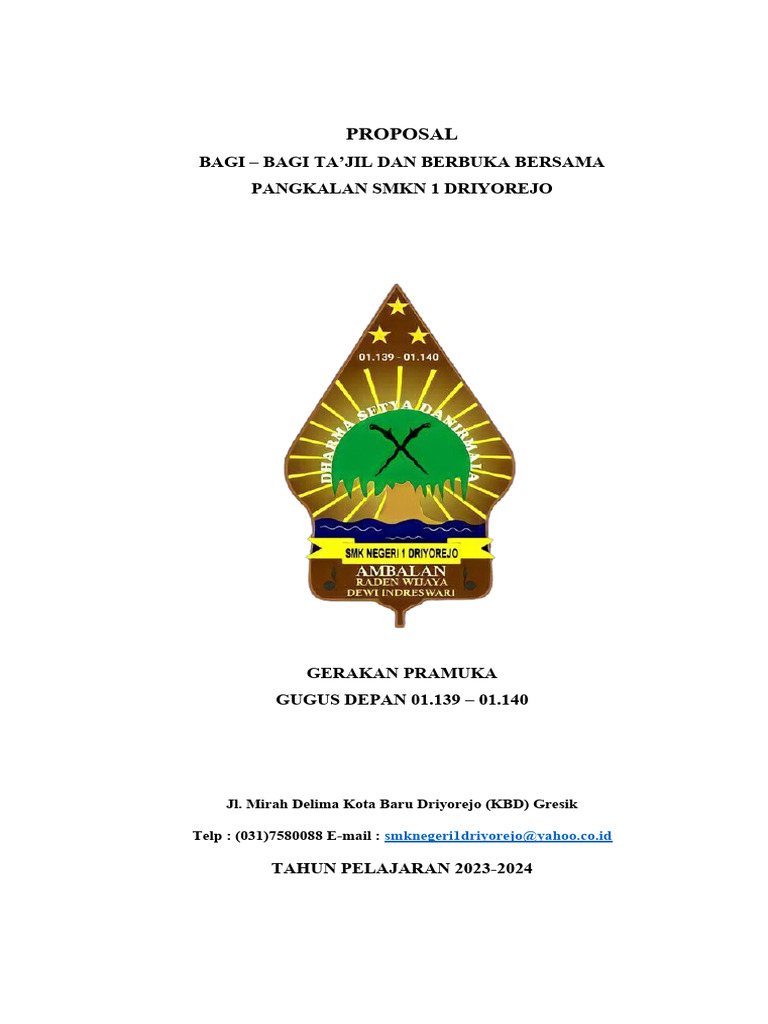 Proposal Bukber | PDF | Karier & Perkembangan | Perjalanan