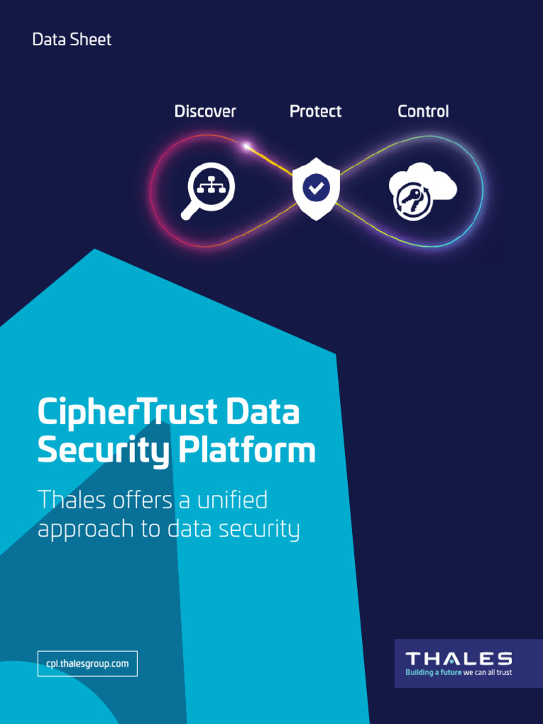 CipherTrust Data Security Platform Ds | PDF | Cloud Computing | Security