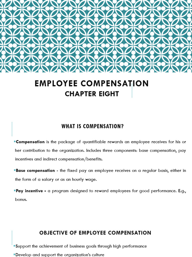 Understanding Employee Compensation | PDF | Compensation And Benefits ...