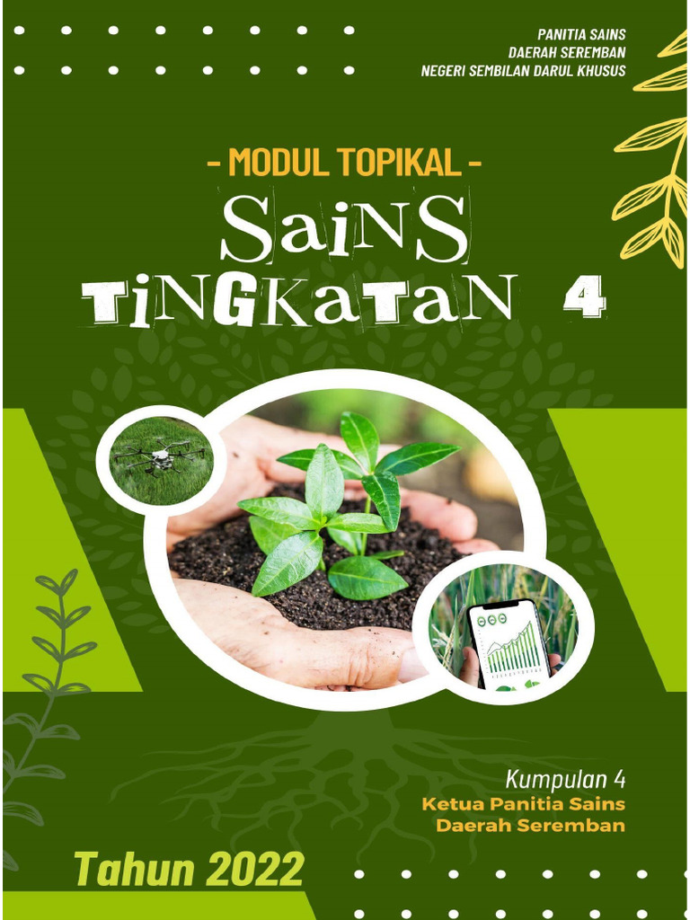 Modul Topikal Sains Tingkatan 4 Panitia Sains Daerah Seremban Kumpulan ...