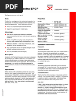 Conbextra EP75: High Strength, Epoxy Resin Grout | PDF | Cookware And ...