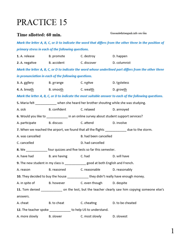 Practice 15 | PDF | Dolphin | Job Interview