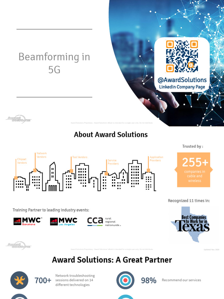 SSB Beamforming in 5G Technology | PDF | Mimo | Antenna (Radio)
