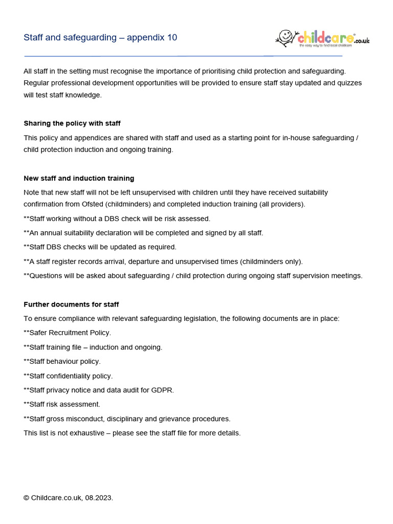 Safeguarding Policy 11 | PDF