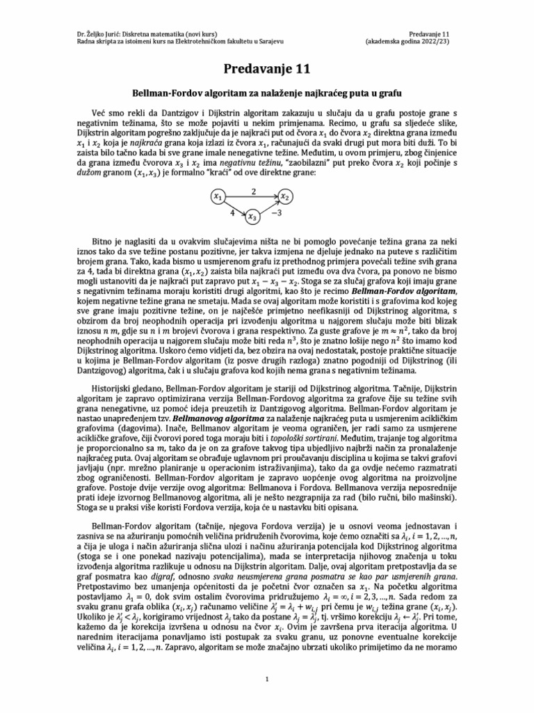 (DM 2022-23) Predavanje 11 | PDF