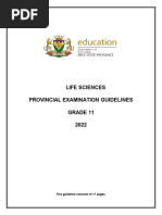 2025 LFSC GR 10 Exam Guidelines Final Eastern Cape | PDF | Mitosis ...