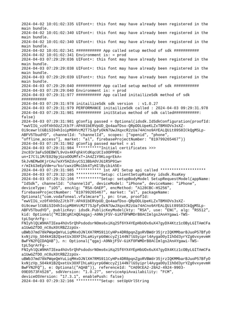 IdSdkLogs | Download Free PDF | Cyberwarfare | Security