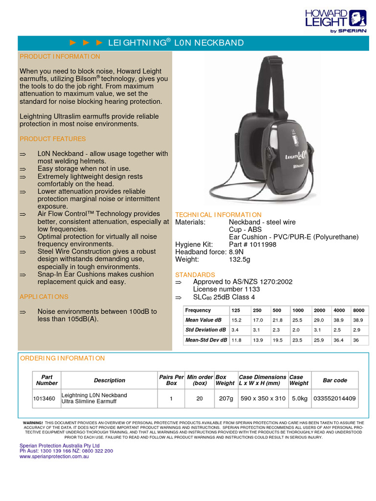 Leightning L0N | PDF