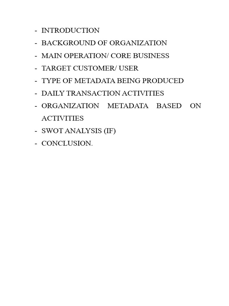 Guideline Group Project Imc452 | PDF