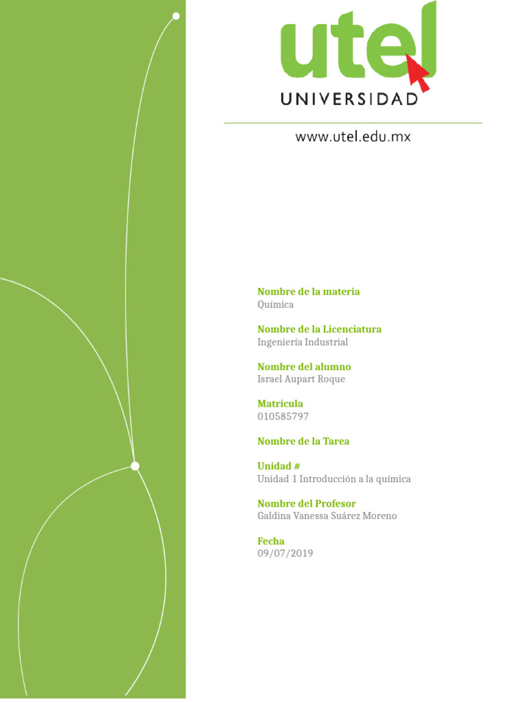 Actividad1 Qu Mica 1 | PDF | Azufre | Aluminio