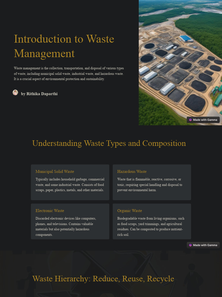 Waste Management Trial | PDF | Waste | Waste Management