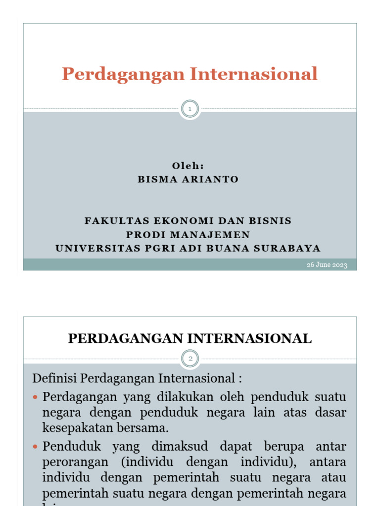 Materi Uas | PDF