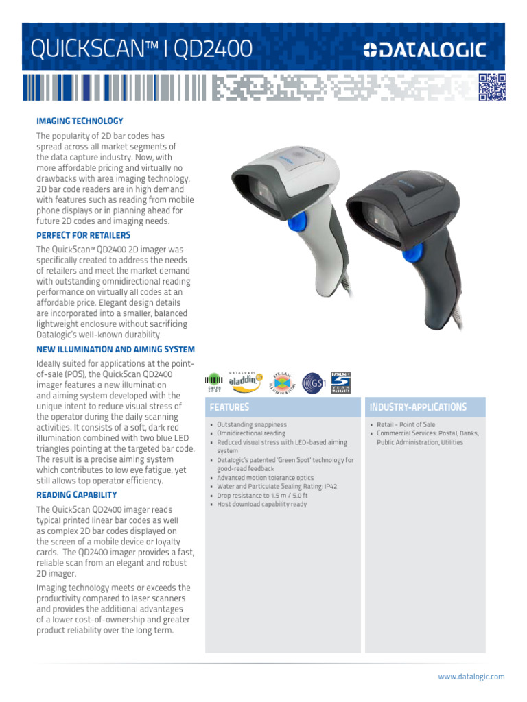 Dlqs 2400 | PDF | Barcode | Universal Product Code