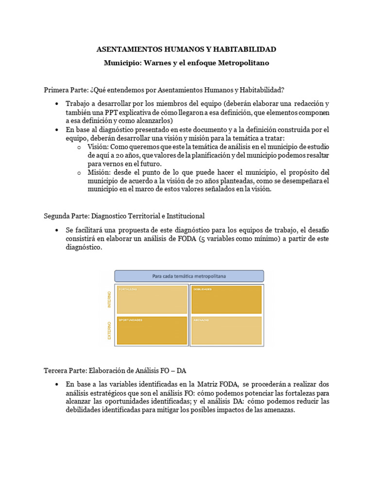 Tematica Nro. 1 - Asentamientos Humanos y Habitabilidad (Warnes) | PDF | Sustentabilidad ...