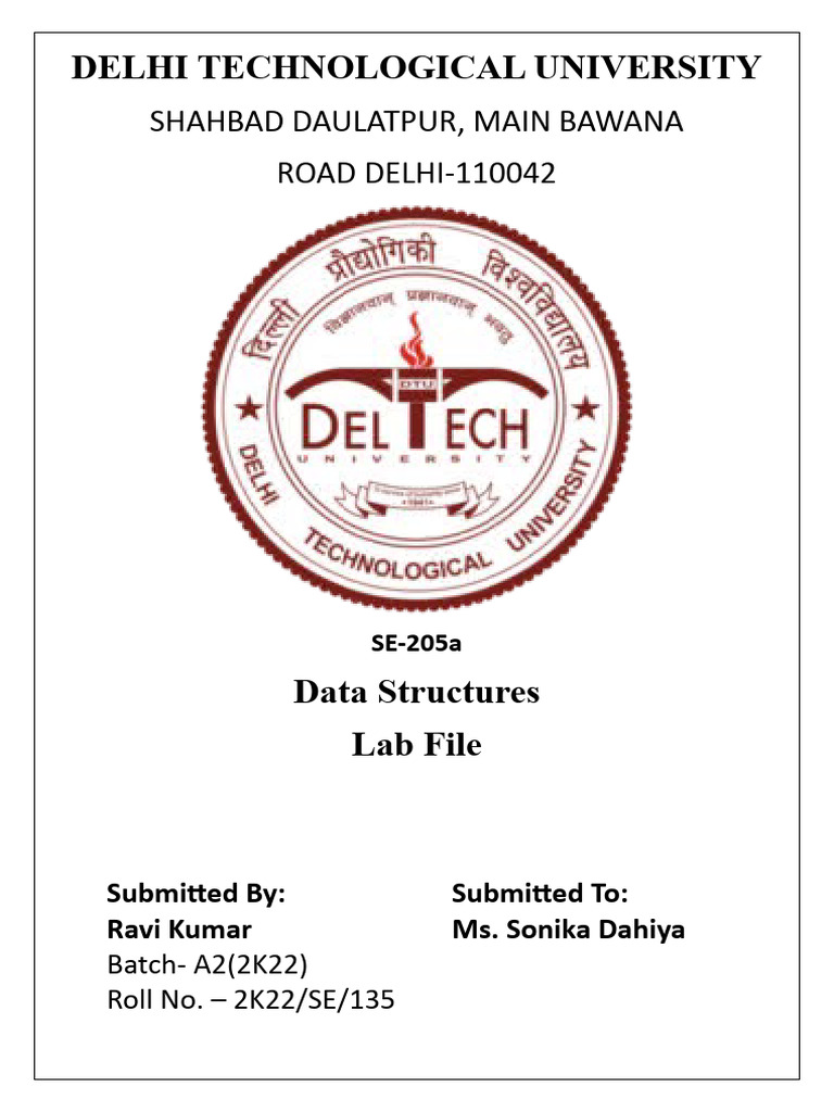 Ravia SE 22 A2 135 DS LAB22 | PDF | Queue (Abstract Data Type) | Pointer (Computer Programming)