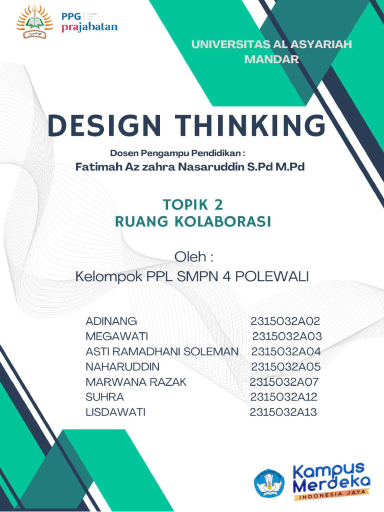 Topik 2 - Design Thinking - Ruang Kolaborasi | PDF