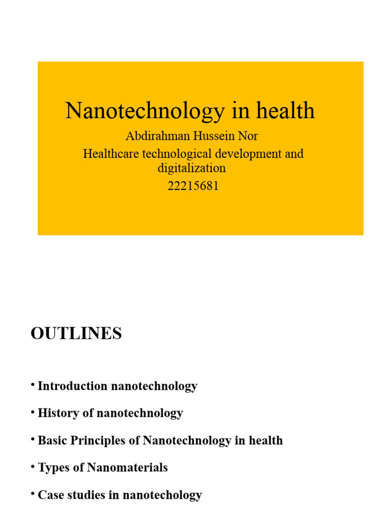 Nanotechnology | PDF | Nanotechnology | Nanomaterials
