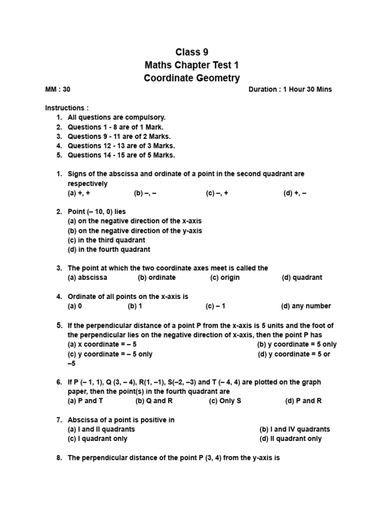 Coordinate Geometry Pdf Cartesian Coordinate System Vertex Graph Theory