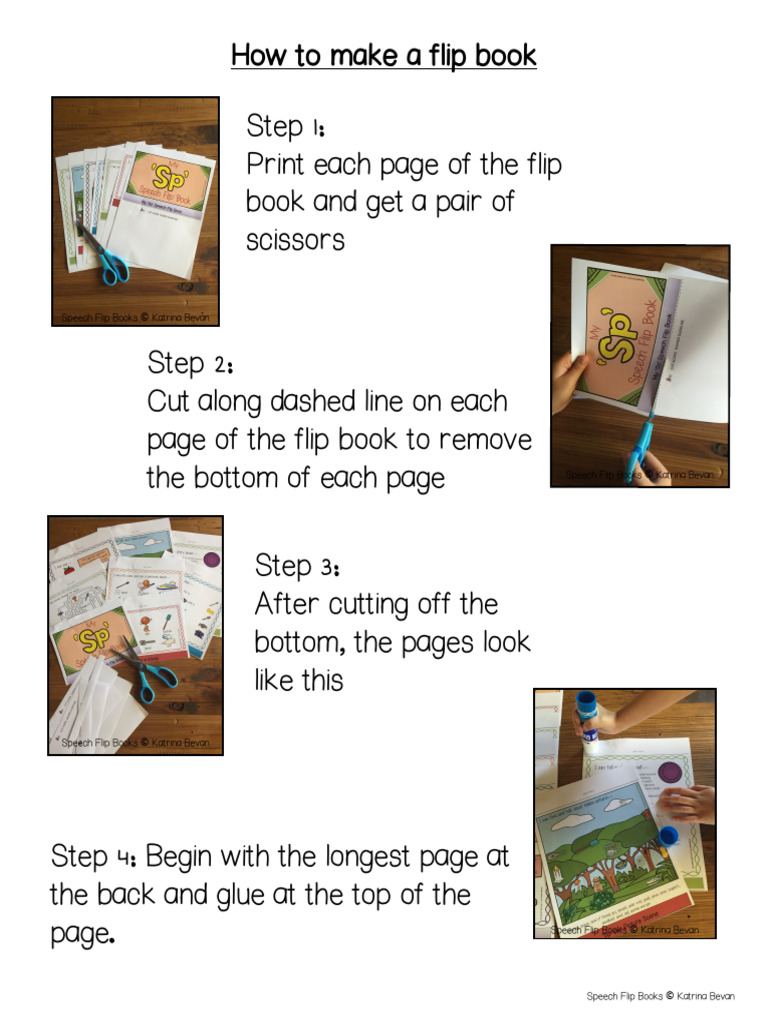 Flip Book Crafting Guide | PDF