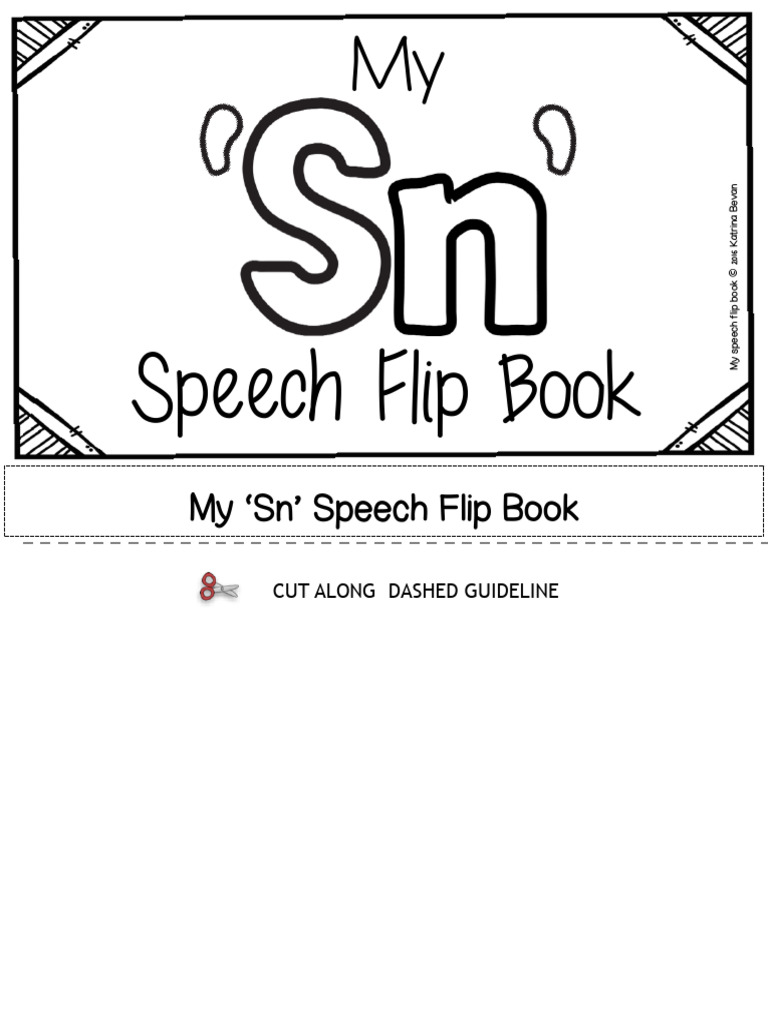 'SN' Flip Book | PDF | Language Arts & Discipline
