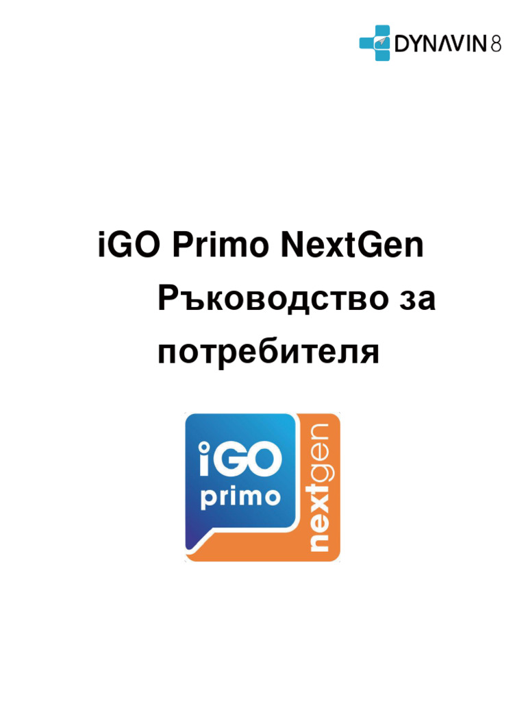 iGO Primo NextGen | PDF