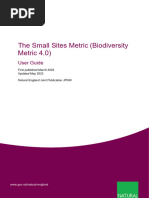 The Statutory Biodiversity Metric - User Guide - 1 | PDF | Biodiversity ...