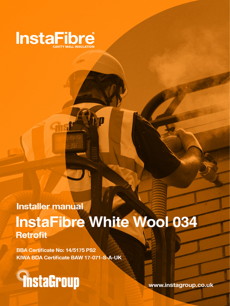 InstaFibre Cavity Wall Installer Guide | PDF | Chimney | Valve