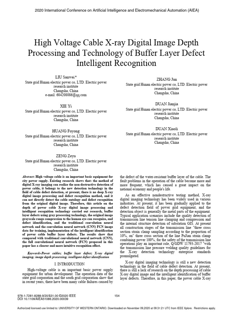DIP Paper 6 X ray | Download Free PDF | Artificial Neural Network ...