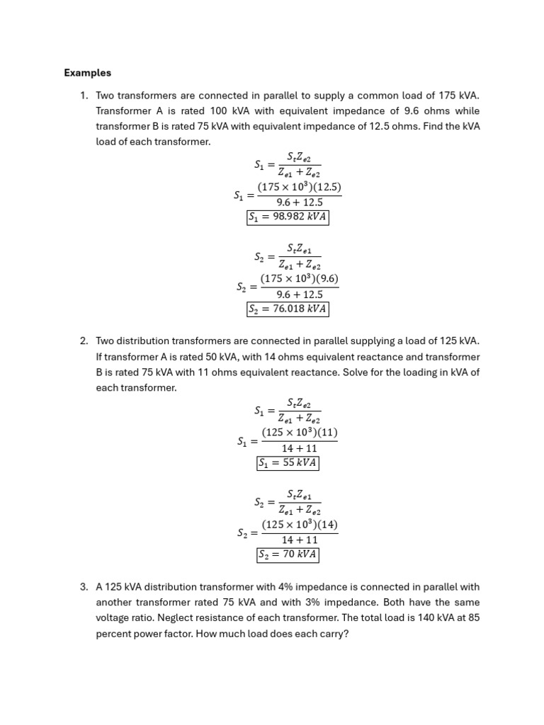 Elecad Problems And Solutions 3 Pdf Electrical Impedance Transformer