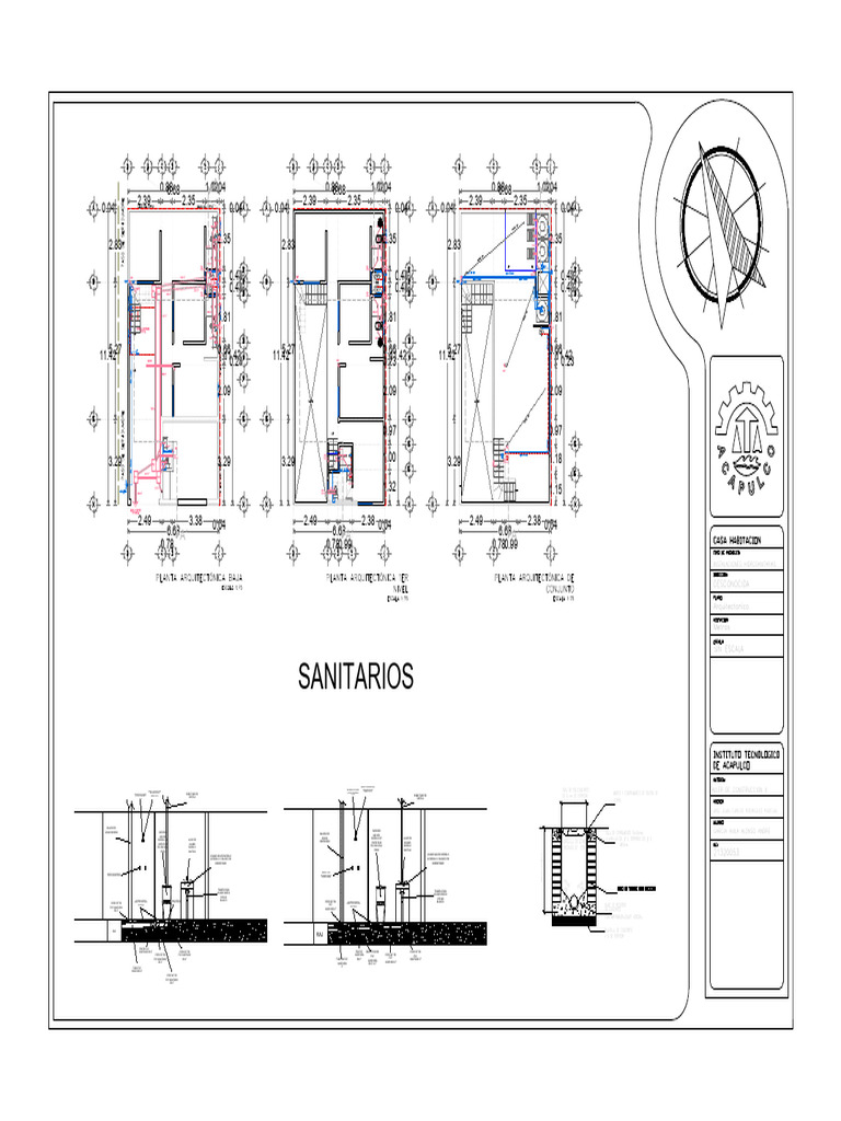 Planos Hidrosanitarios-Modelo 2 | PDF