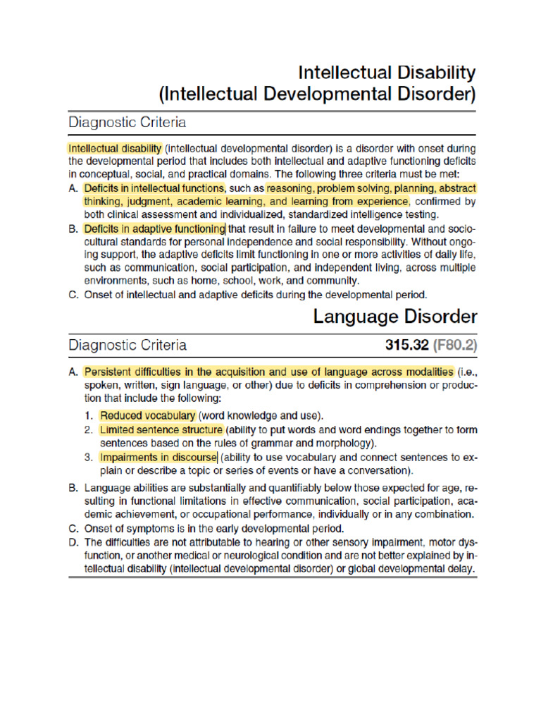 DSM-5 Adhd, Asd | PDF