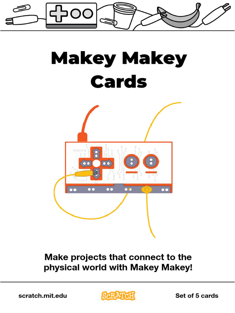 Makey Makey Project Cards Guide | PDF | Scratch (Programming Language ...