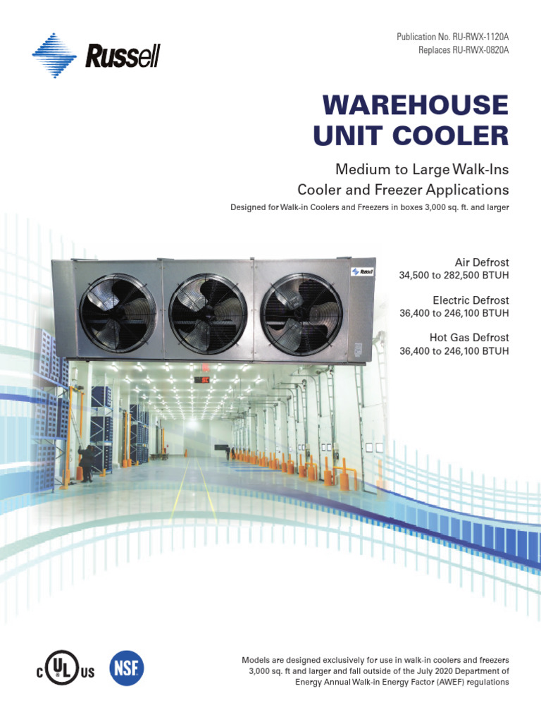 RU-RWX-1120A-web-110620 | PDF | Refrigerator | Building Engineering