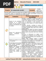 2do Grado Abril - 03 Lo Que Cambia y Lo Que Permanece (2023-2024) | PDF | Luna | Calendario