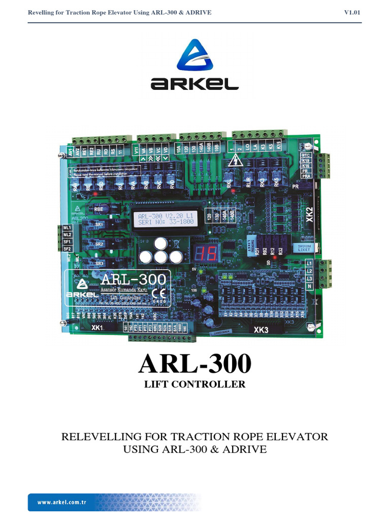 Relevelling For Traction Rope Elevator Using ARL-300 & ADrive.V101.en ...