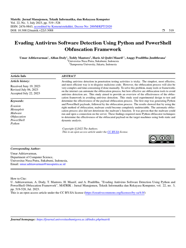 Evading AV | Download Free PDF | Malware | Antivirus Software