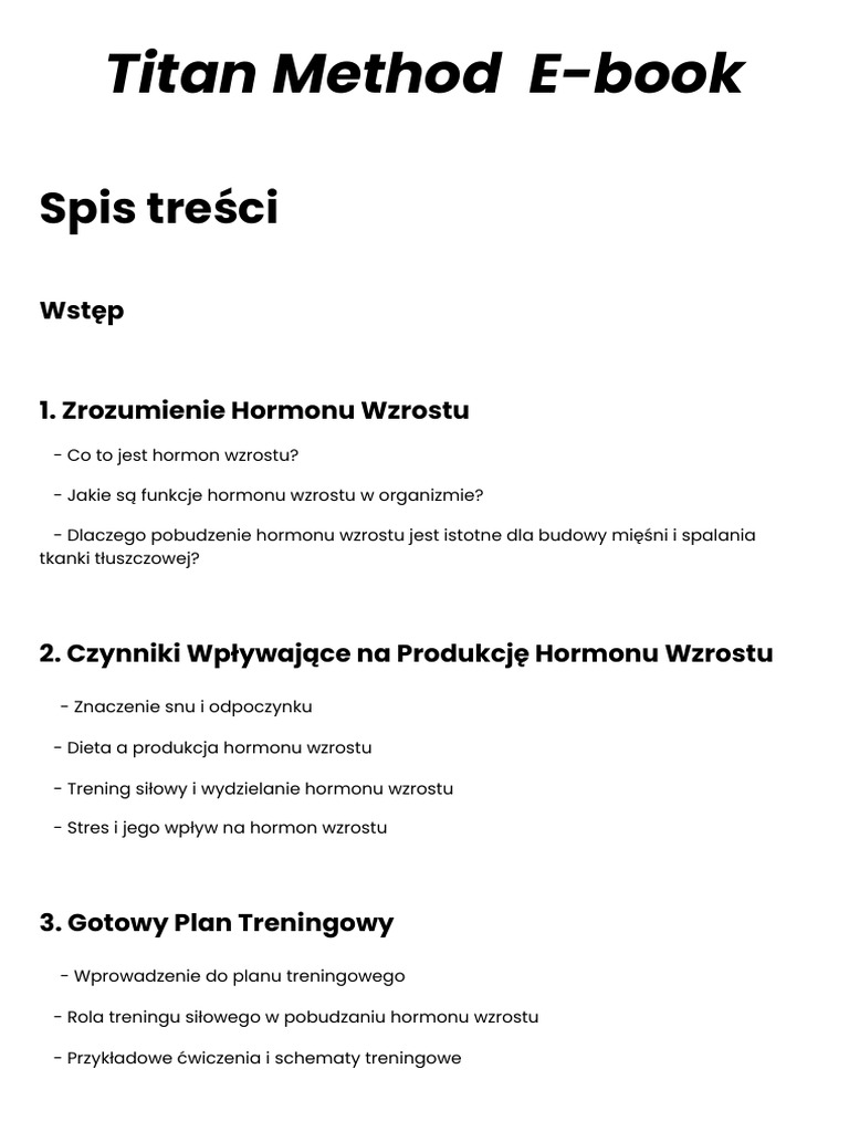 Titan Method E-Book | PDF