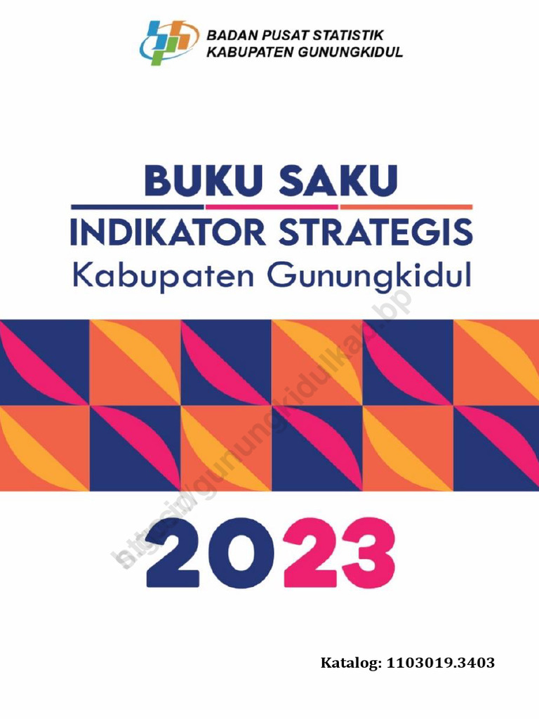 Buku Saku Indikator Strategis Kabupaten Gunungkidul 2023 | PDF