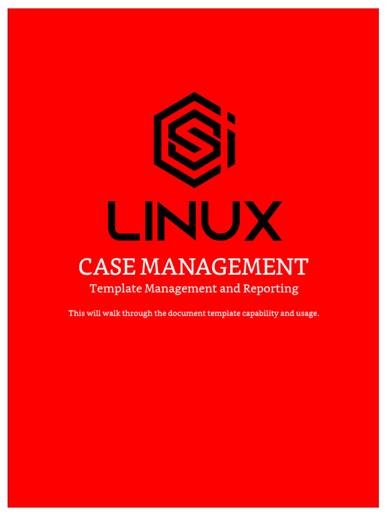 CSI Case Management Template Guide | PDF | Computer File | Computer Science