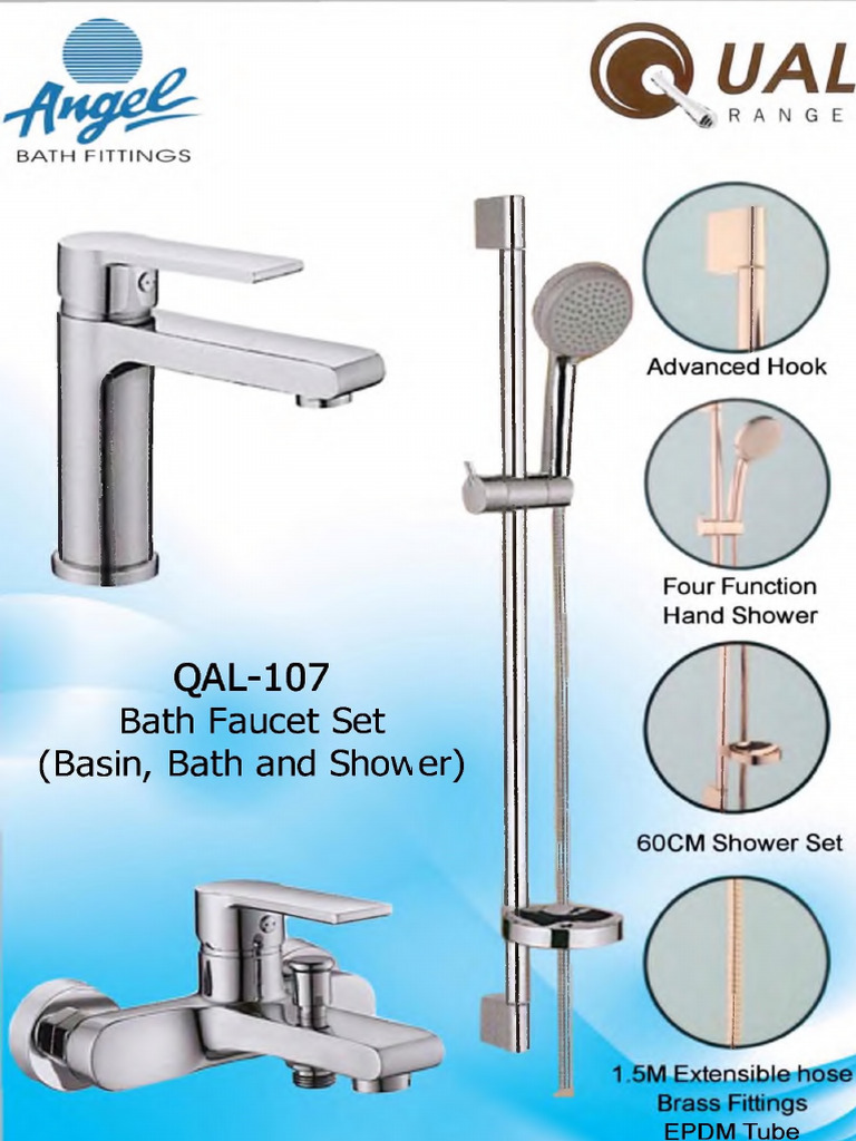 Angel Bath Fittings Catalogue | PDF | Hydraulic Engineering | Plumbing