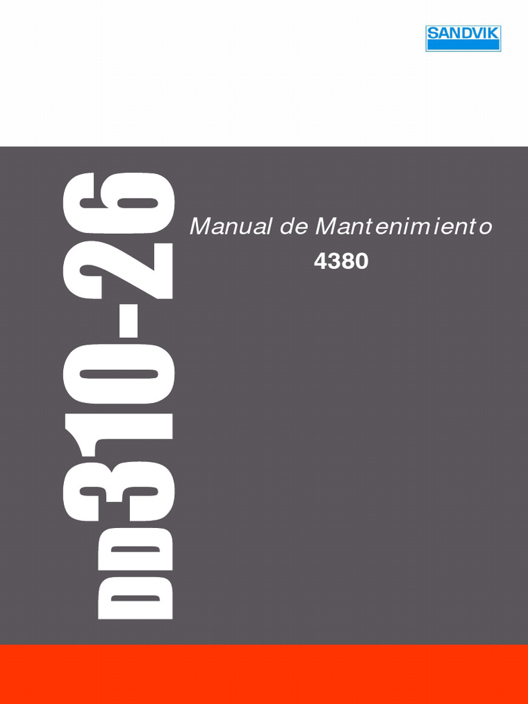 Manual de Mantenimiento DD310-26 | PDF