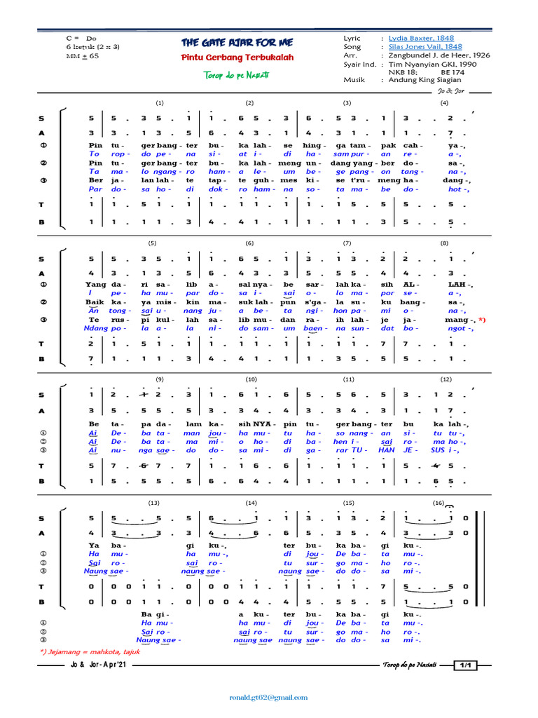 Torop Dope Nasiati (Revisi 3 Ayat) | PDF