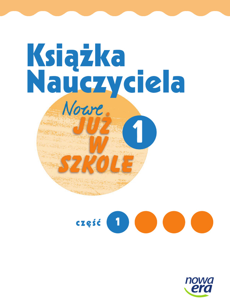 Ksiazka Nauczyciela Czesc 1 | PDF